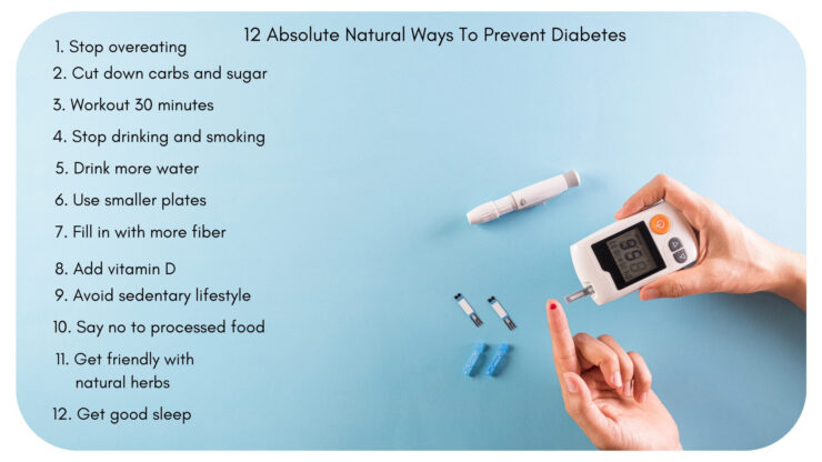 12 Absolute Natural Ways To Prevent Diabetes